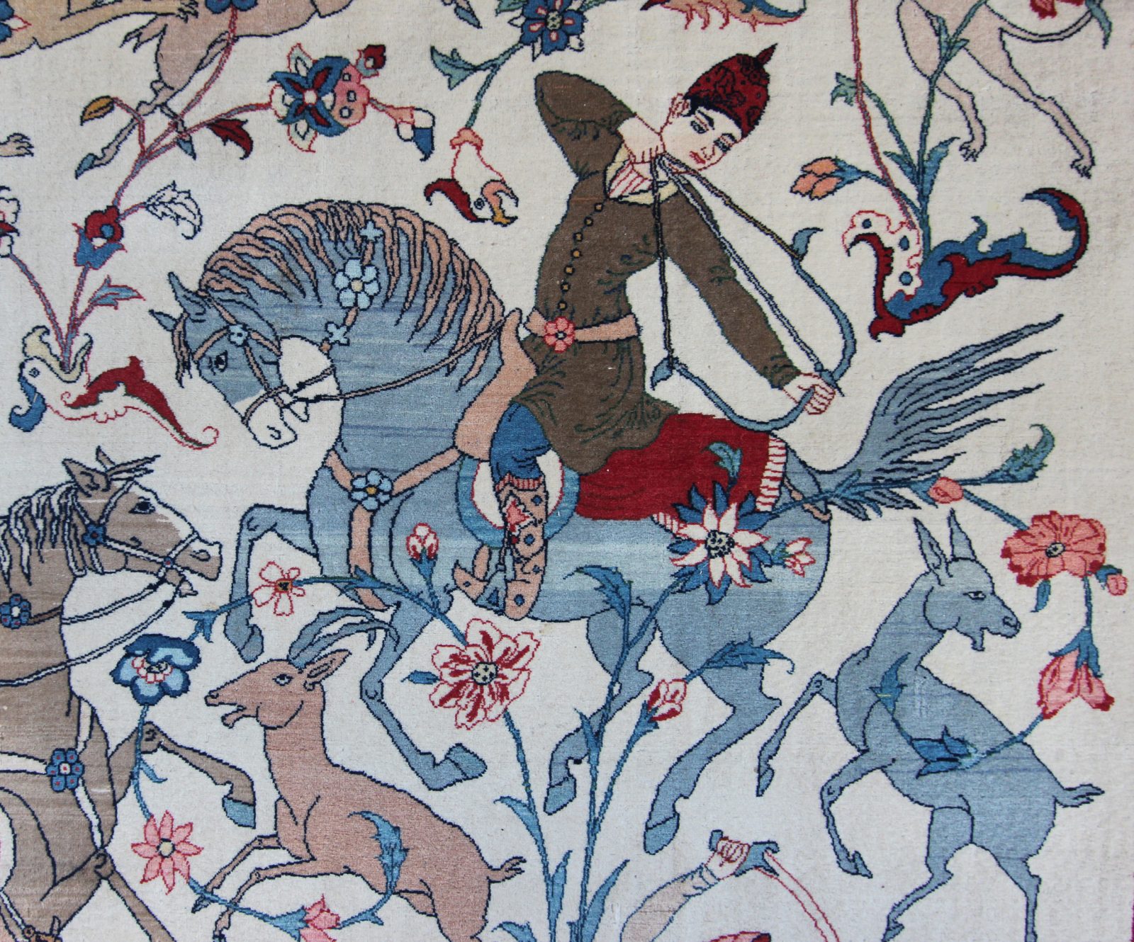 Seirafian carpet, signed S Seirafian, Isfahan, Persia - Farnham Antique ...